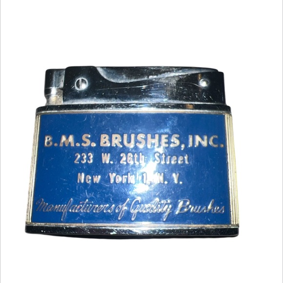 Other | Rare Vintage Bms Brushes Inc New York Lighter Made In Japan ...